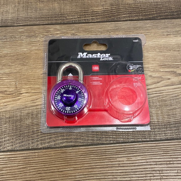 Master Lock | Other | Nib Purple Master Lock | Poshmark
